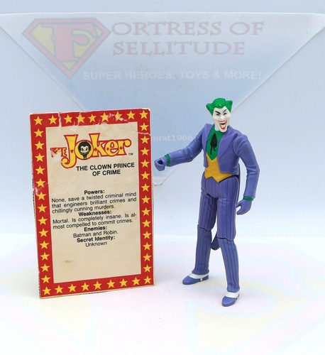 Kenner DC Super Powers Joker Vintage 1984 Action Figure ~Coat Tails ...