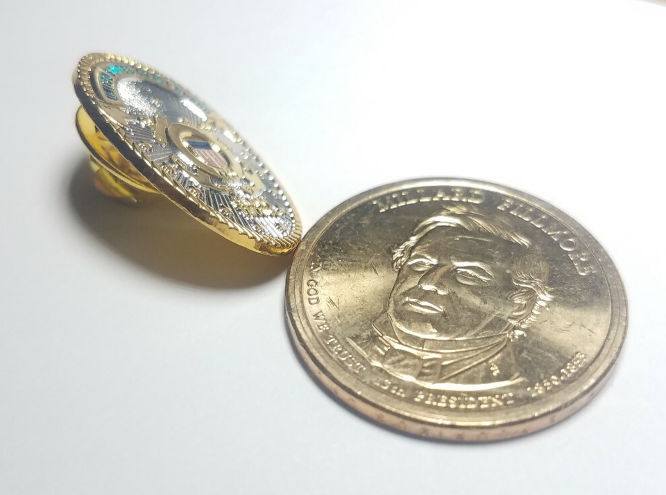 USCG MINI PIN Lapel Hat Tie Tack US Coast Guard Semper Paratus Reserve ...