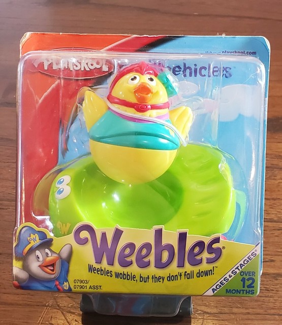 Weebles Weehicles Zuzie Q. Woozie 2004 Playskool Package Damage Wooble ...