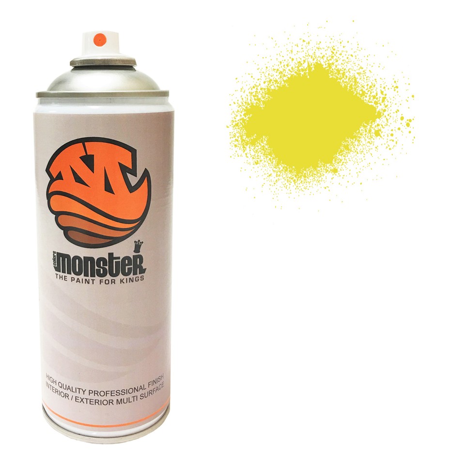 1 x Monstercolors Spray Paint 400ml, Any Colour & Finish, Matte, Satin ...
