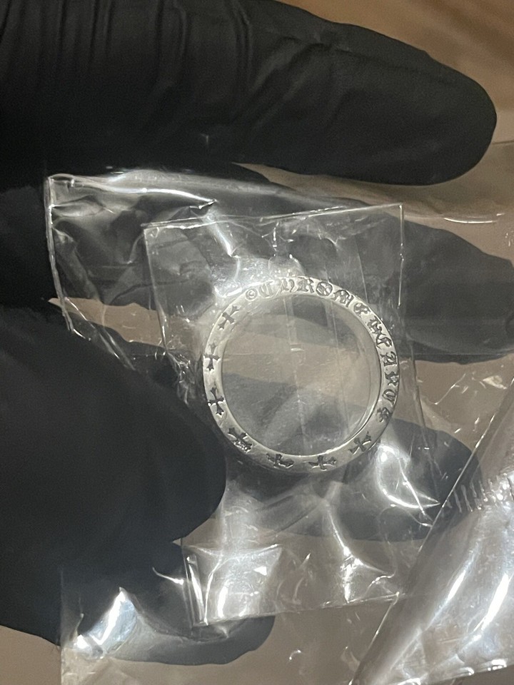 Chrome Hearts F You Ring Sizes 10, 9, and 8. 925 Silver Ring. CH Ring F ...