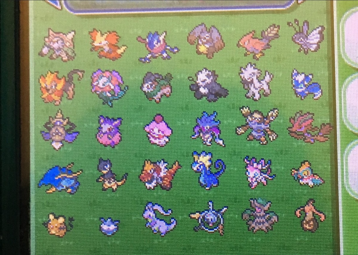 Shiny Kalos Pokemon