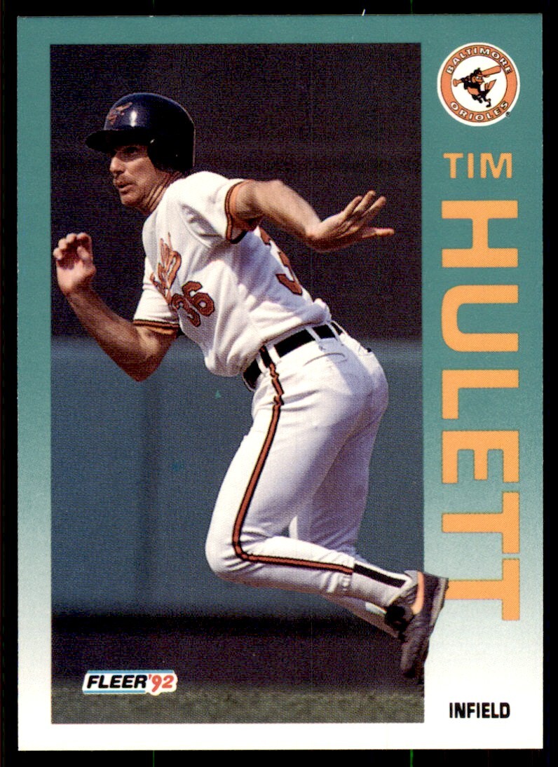 1992 Fleer Tim Hulett Baseball Cards #11 | eBay