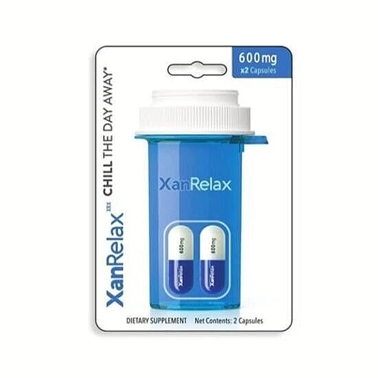 XanRelax Aid 600 mg per Capsule - 2 Capsules - 6 Pack 12caps Pills by ...