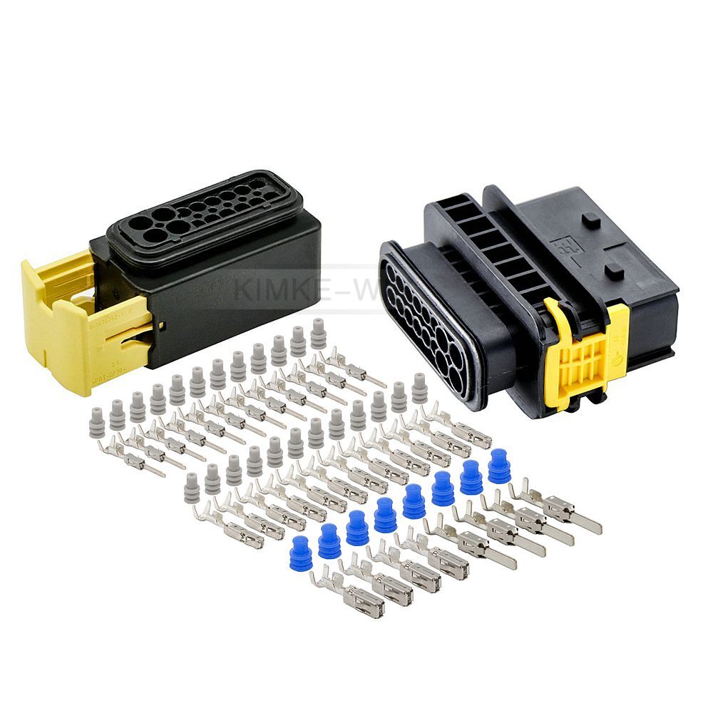 16 Way/Pin TE HDSCS MCP Automotive Male Female Connector Plug Socket ...