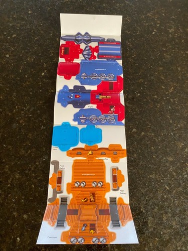 Walt Disney Casey Jr Engine Pop Up 90s Cardboard Toy Caboose Dumbo ...