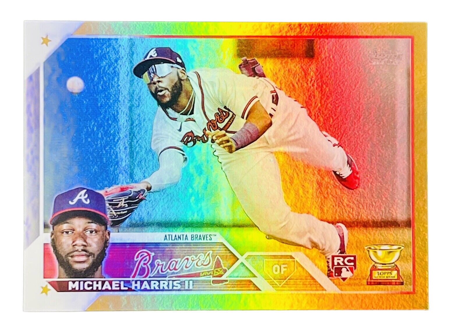 2023 Topps Series 1 1st Edition - Gold Foil #226 Michael Harris II (RC ...