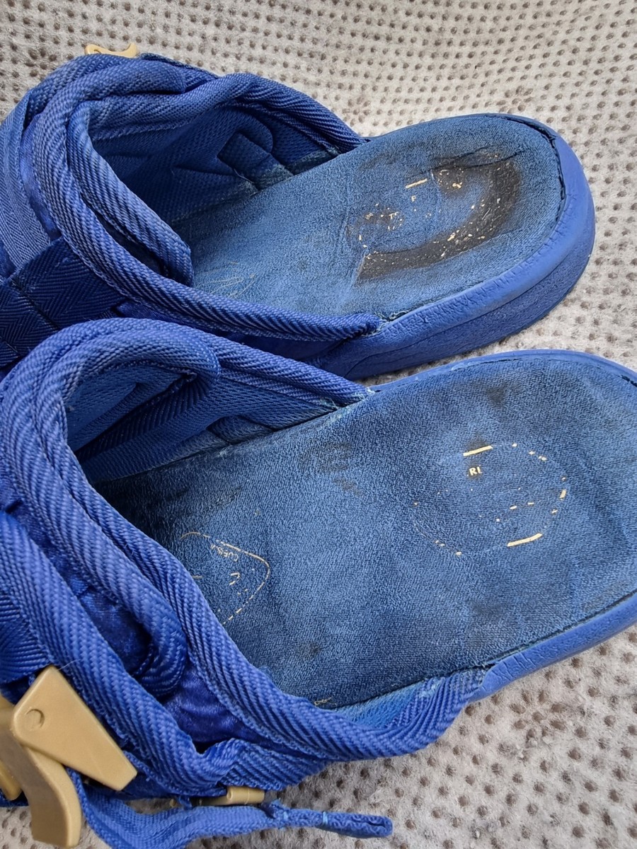 Visvim Christo Blue Slides Size L | eBay Visvim Christo Blue Slides Size L | eBay