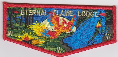 Boy Scout New OA Eternal Flame lodge, Great Falls Co , First Flap | eBay