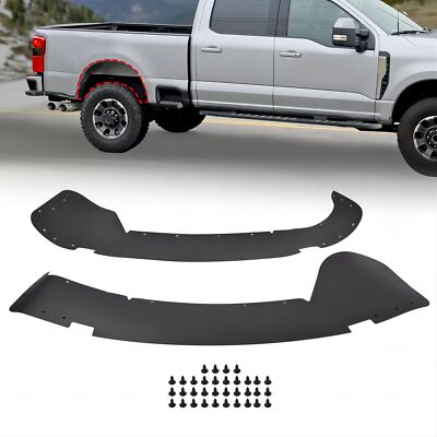 Dually DRW Left+Right Rear Bed Inner Fender Liner Set Fits 17-23 Ford ...