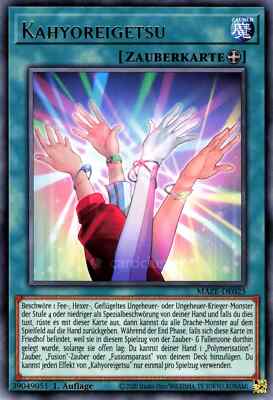 Yu Gi Oh! Kahyoreigetsu MAZE-DE025 Rare | eBay.de