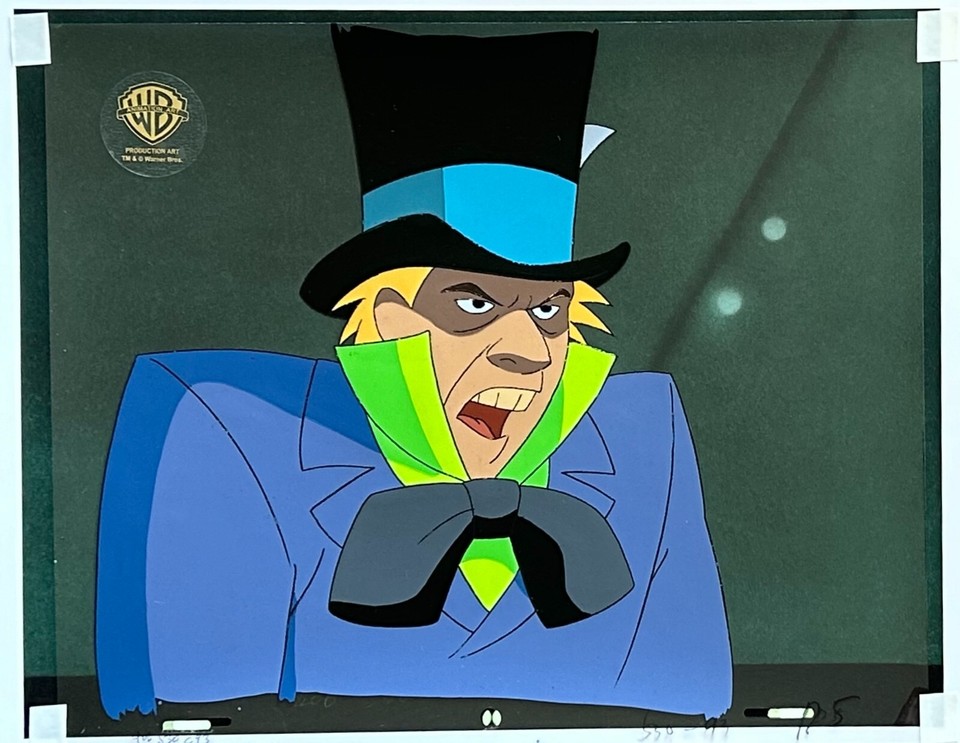 BRUCE TIMM rare MAD HATTER cel D5 Perchance To Dream CLOSE UP Batman ...