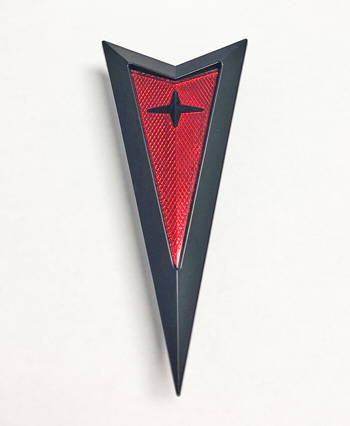 2008-2009 Pontiac G6 GXP Rear Arrowhead Arrow Emblem Badge Kit Set Pair ...