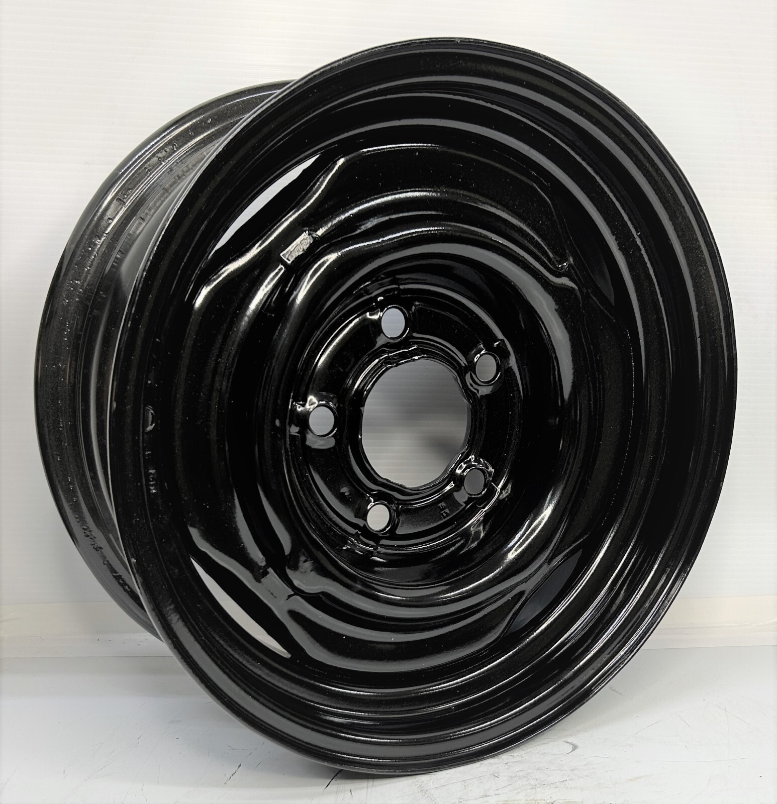 15" Wheel Rim 5x5 Fits Cadillac Pontiac Buick Oldsmobile Chevy 739T BLK ...