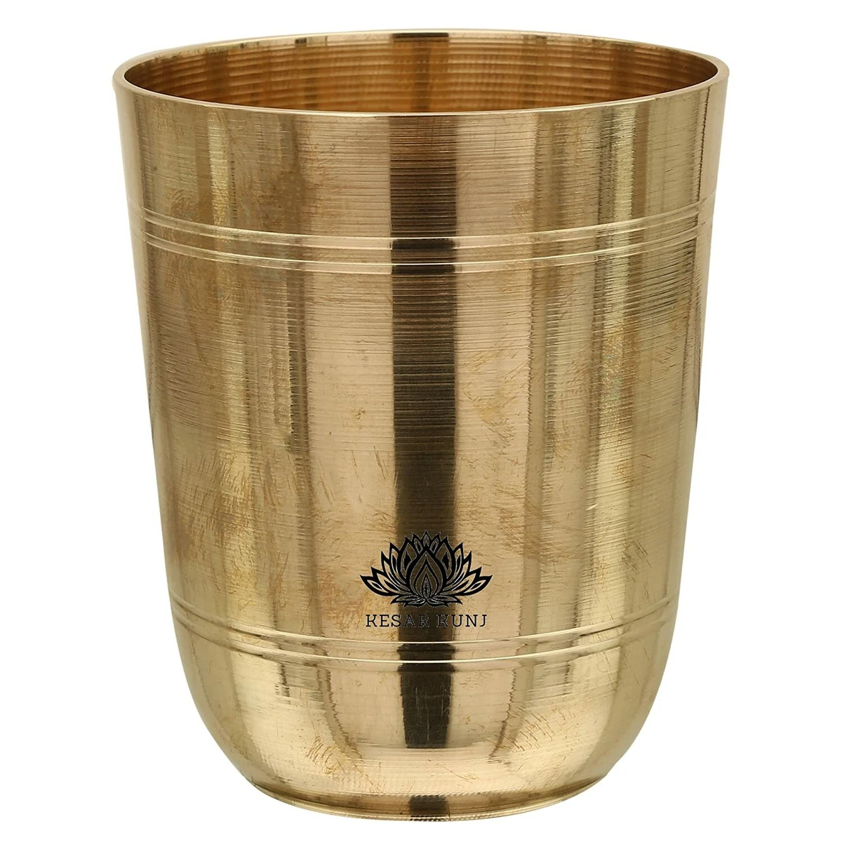 Buy Handmade Bronze Kansa Glass Tumbler For Ayurvedic