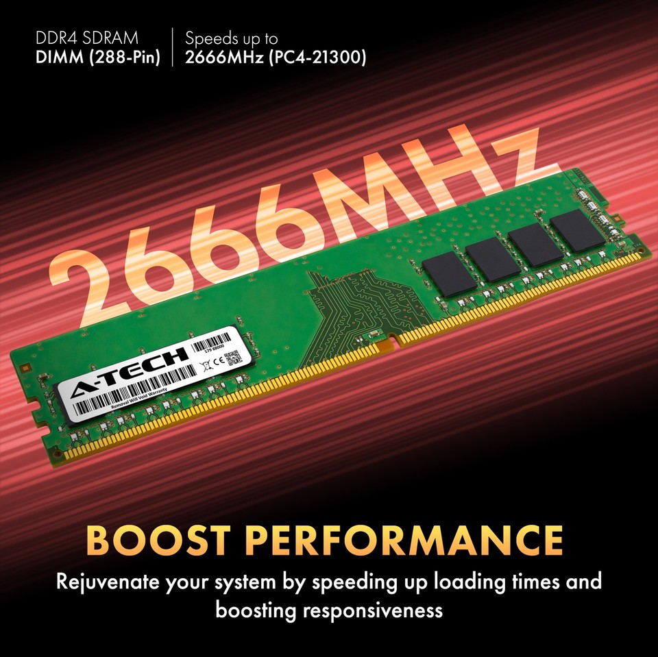 32GB 2x 16GB DDR4-2666 Dell Inspiron 3470 3471 3670 3671 5675 5680 ...