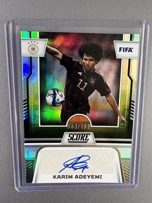 2023-24 Panini Score FIFA Karim Adeyemi Auto Autograph /199 | eBay