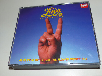 CD The Love Generation - 67 Classic Hits Flower Power Era ( 4 CDs ...