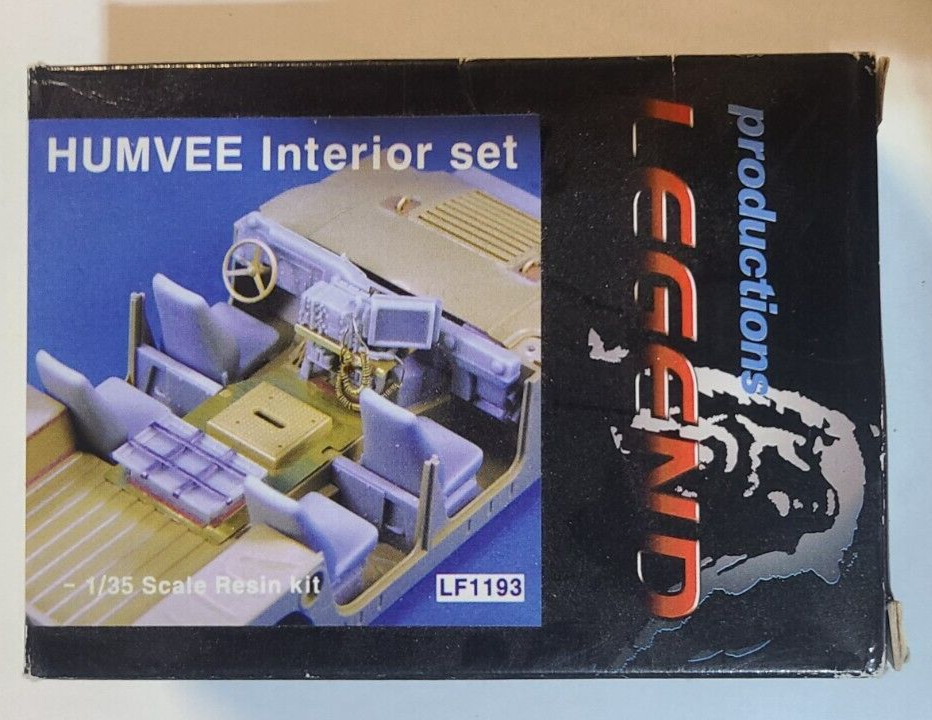 HUMVEE Interior Resin Kit 1:35 Legend Productions LF1193 | eBay