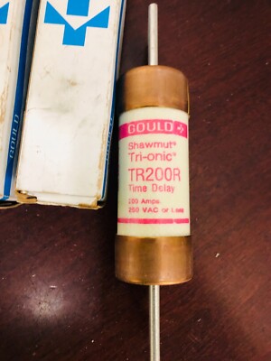 TR200R Tri-Onic Fuse 200AMP 250VAC RK5 Class Time Delay Current ...
