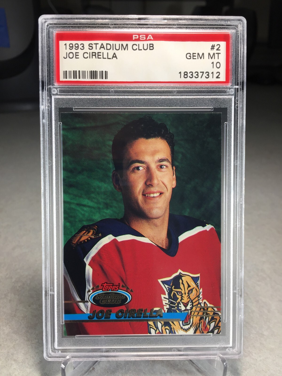1993 Stadium Club Joe Cirella #2 - PSA 10 - POP 1 - Florida Panthers | eBay