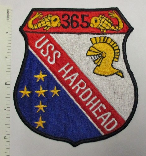 USS HARDHEAD SS-365 US NAVY SUBMARINE PATCH Japanese Made Vintage ...