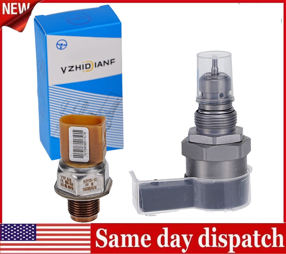 Fuel Rail Pressure Limiter Valve Sensor 03L906054A 057130764H For AUDI ...