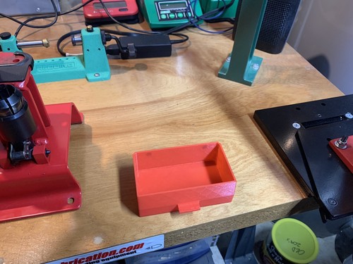 MEC SM82 Size Master 3d printed magnetic primer tray High capacity Red ...