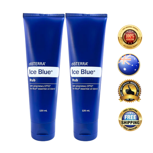 NEW PACKAGING 2024 AU doTERRA Ice Blue Rub 120ml x 2pcs VALUE PACK ...
