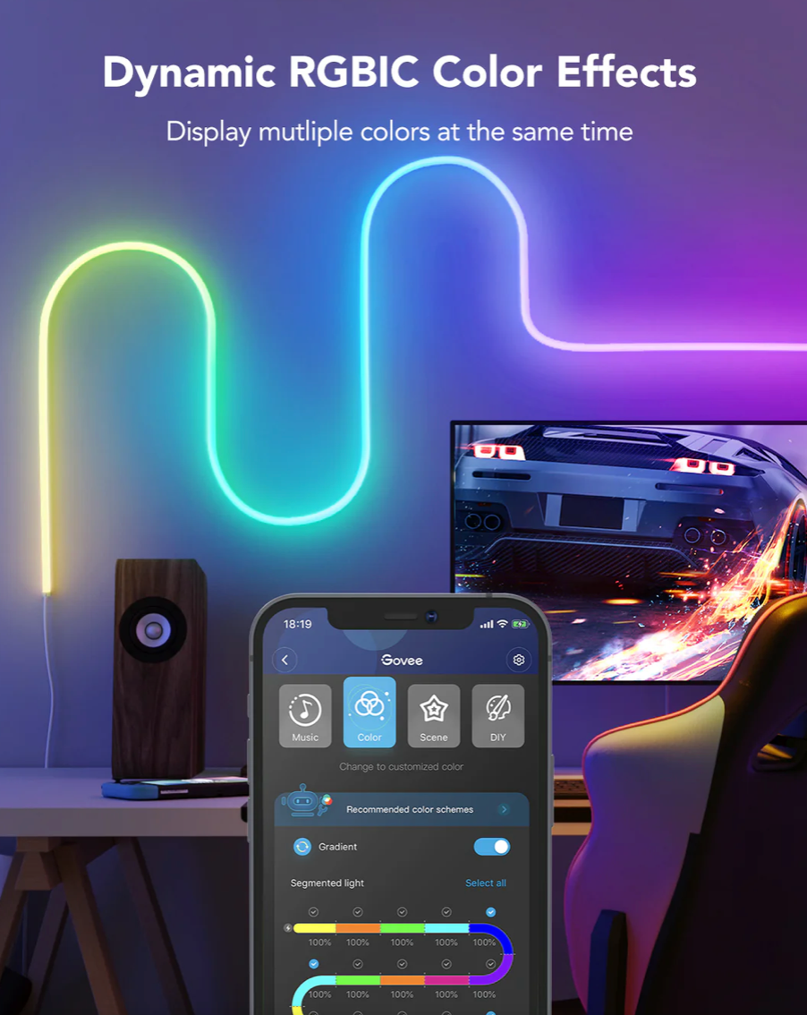 Govee Neon LED Strip Light 16.4' | eBay