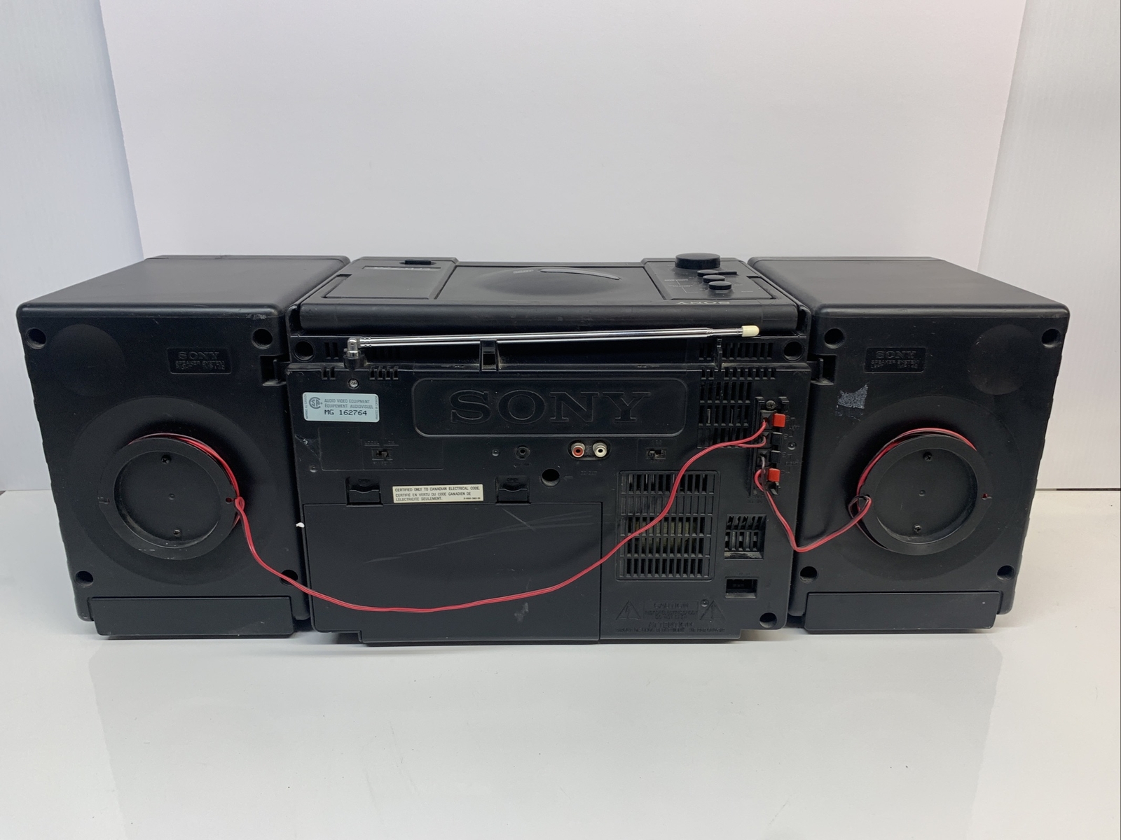 Sony CFD-770 Portable Boombox Stereo CD Radio Mega Bass AS IS | eBay