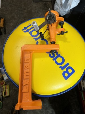 LYMAN 55 Powder Measure w/ LYMAN Stand | eBay