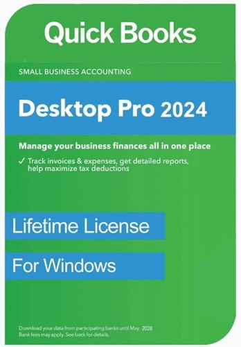 QUICK-BOOKS PRO 2024 USB FOR WINDOWS SAME DAY SHIPPING | eBay