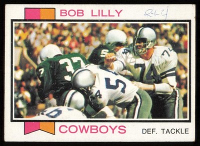 1973 Topps Football #450 Bob Lilly Dallas Cowboys | eBay