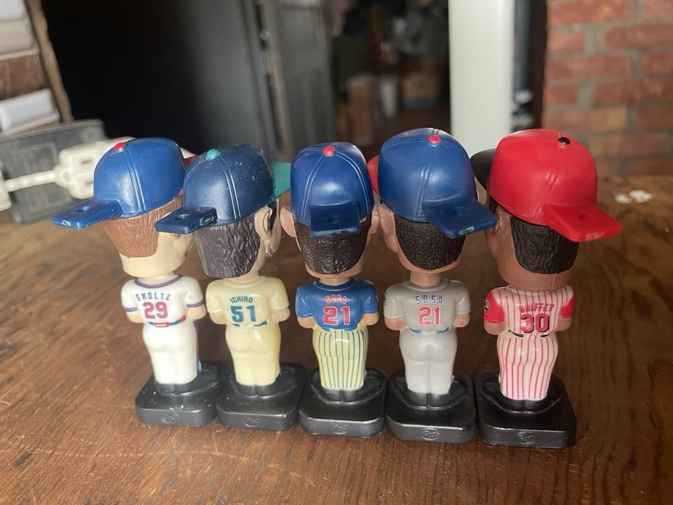 Post Cereal 2002 Football Mini Bobble Heads MLB Baseball Stars, Set of ...