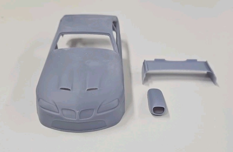 ABS-LIKE RESIN 3D PRINTED 1/25 2005 PONTIAC GTO PRO MOD BODY, SCOOP AND ...