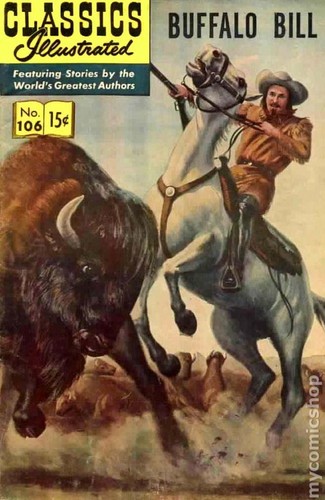 Classics Illustrated 106 Buffalo Bill #7 FN- 5.5 1967 Stock Image Low ...