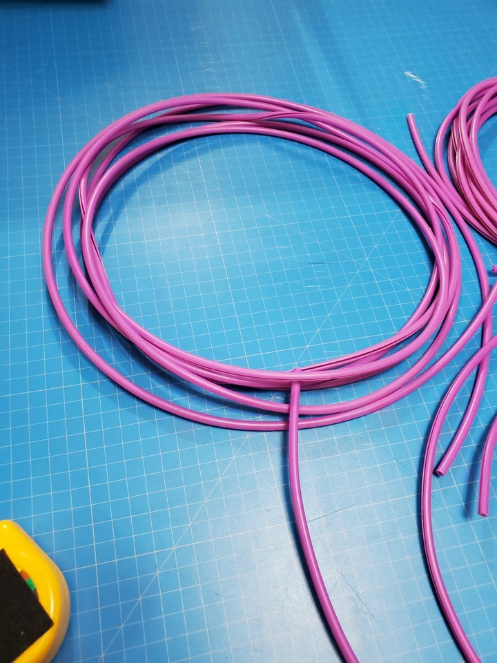 4 pieces Knex Purple Track Tubing Feet K'nex Screaming Serpent Coaster ...