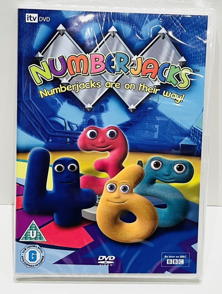 Numberjacks Volume 1 Numberjacks Are On Their Way Region 2 UK DVD NEW ...
