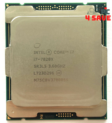 Intel Core i7-7820X 3.60GHz 8-Core 11MB LGA2066 Desktop CPU Processor ...