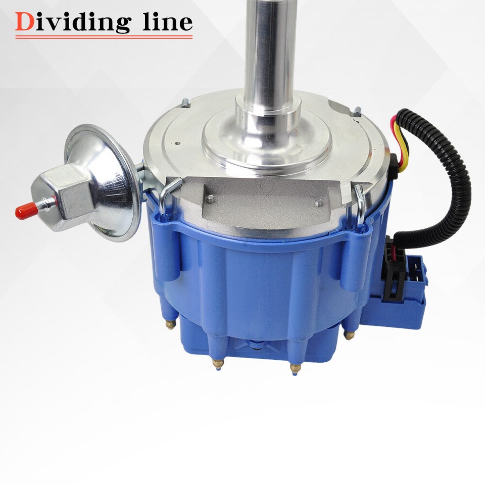 HEI Ignition Distributor For Ford 351C 351M 400 429 460 Spark Plug Wire ...