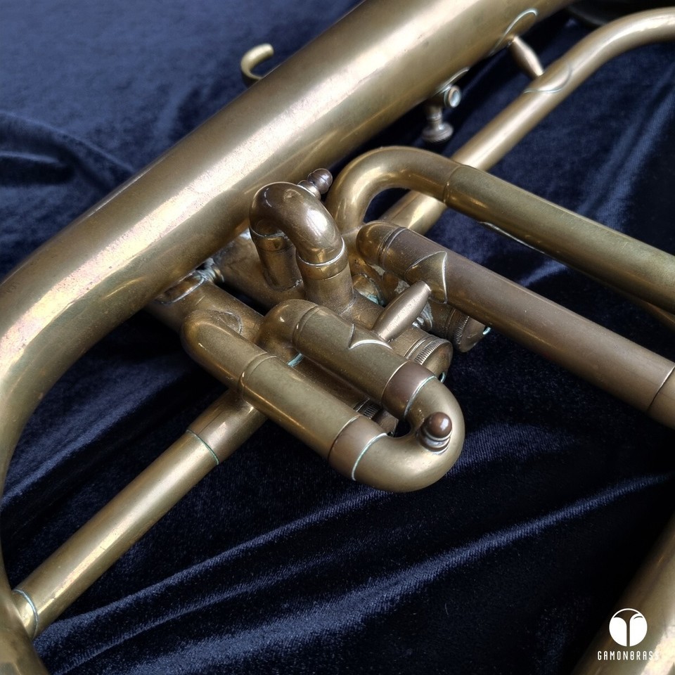 F. Besson Grand Prix pre war flugelhorn gamonbrass | eBay