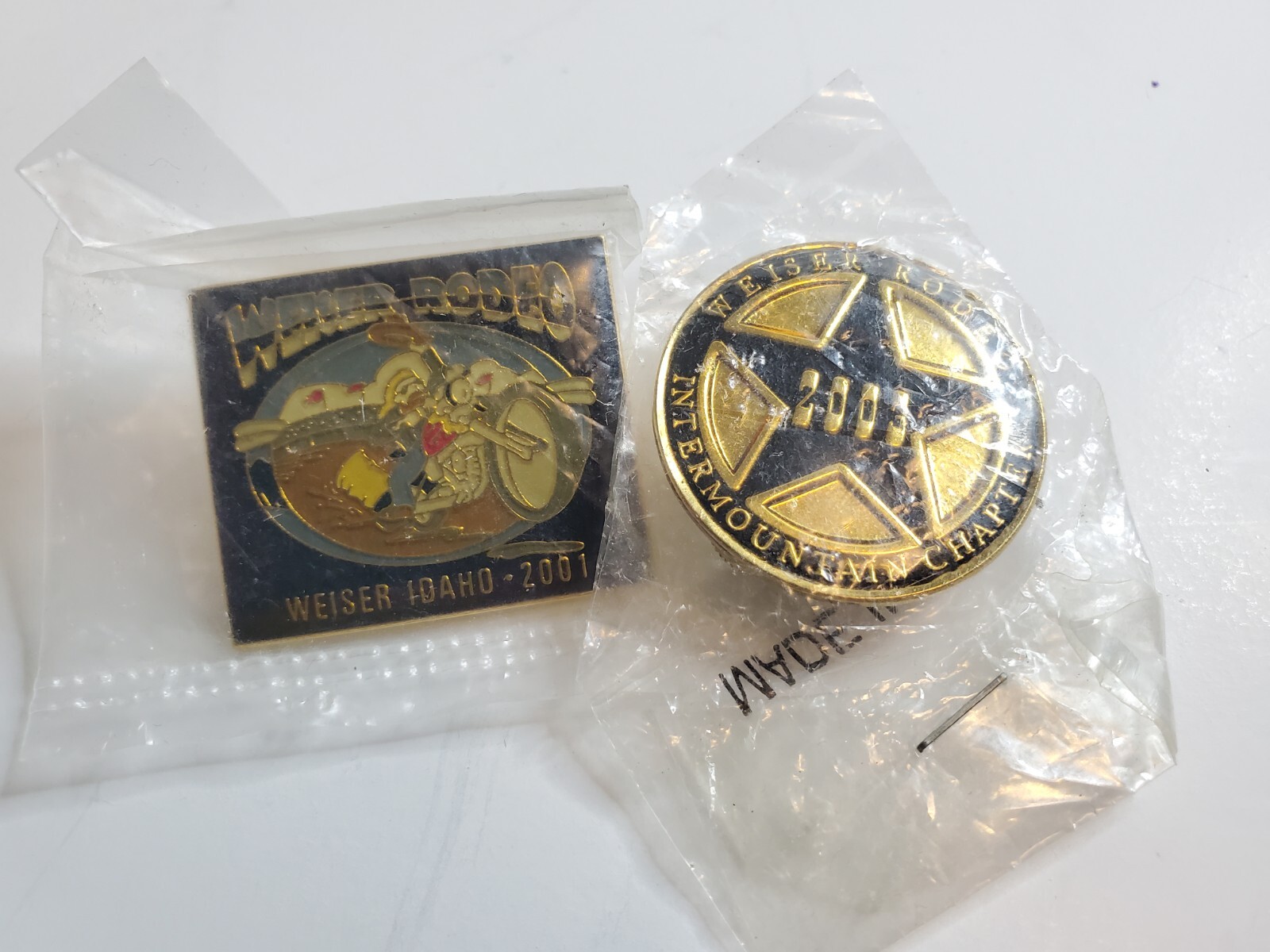 HOG Harley Owners Group Weiser Rodeo Pin (Lot of 2) NEW 2001 2003 | eBay