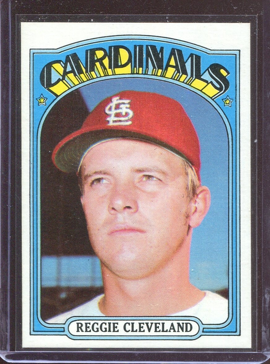 1972 Topps Baseball # 375 Reggie Cleveland MT Mint | eBay