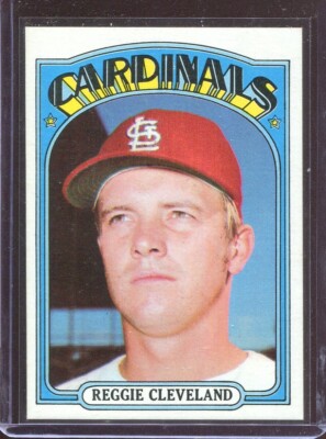1972 Topps Baseball # 375 Reggie Cleveland MT Mint | eBay