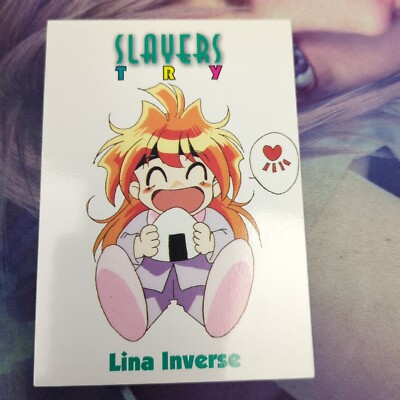 Slayers Try Perfect Collection Eye Catch Card Lina Inverse No.156 | eBay