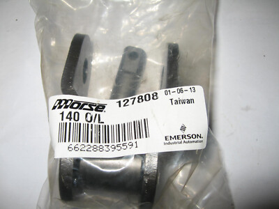 Morse 140 O/L, Offset Link 140 / 1-3/4" Pitch, Cotter Pin, Carbon Steel ...