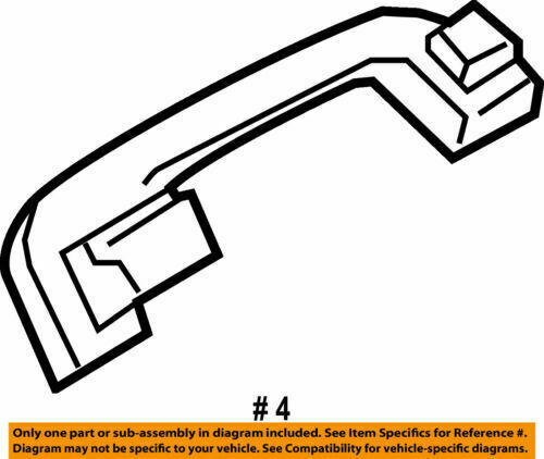 BMW X1 F39 F45 F46 F48 F49 F52 118I 120I HANDLE REAR LEFT 51167378785 ...