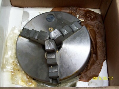 NEW GIBRALTAR 6" SEMI STEEL 3-JAW SELF-CENTERING LATHE CHUCK (see below ...
