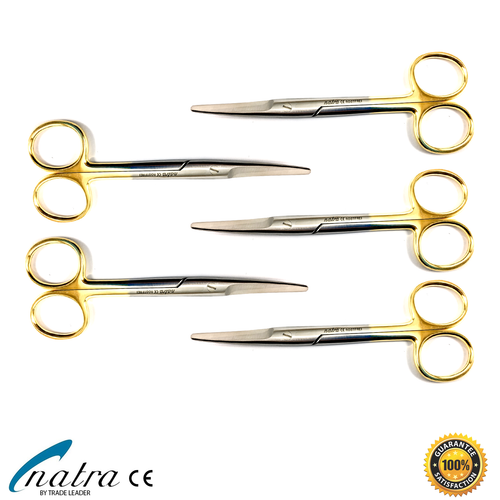 5x Mayo Shears Curved 15 CM Carbide TC Preparation Scissors Medicine ...